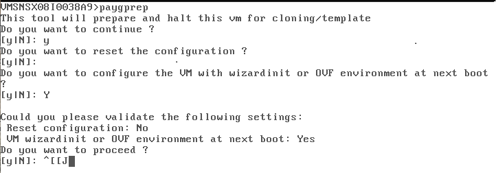 Creating the SNS PAYG virtual firewall template